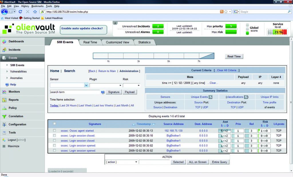 AlienVault: the Future of Security Information Management | Linux Journal