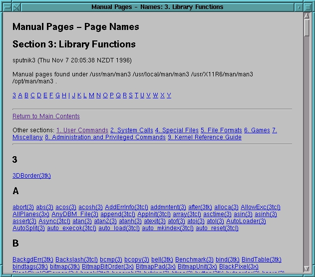 Writing Man Pages in HTML | Linux Journal