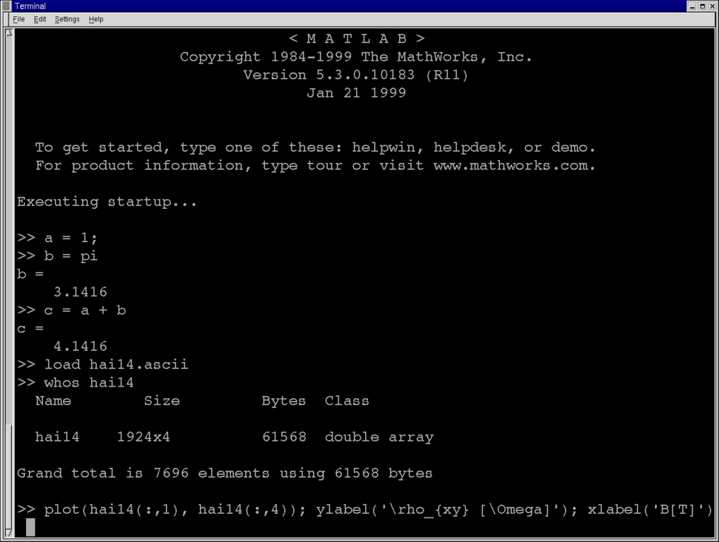 Matlab—A Tool for Doing Numerics | Linux Journal