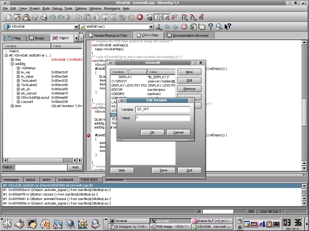 Developing C/C++ Applications with the KDevelop IDE | Linux Journal