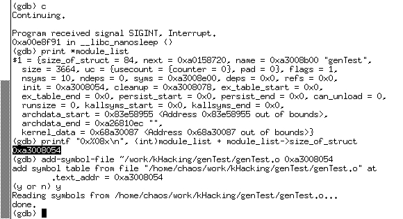 Debugging Kernel Modules with User Mode Linux | Linux Journal