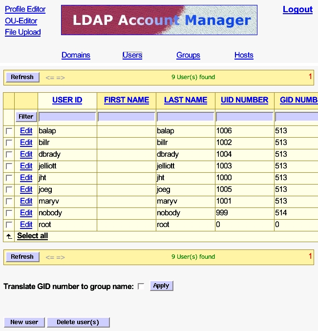 LDAP Account Manager | Linux Journal