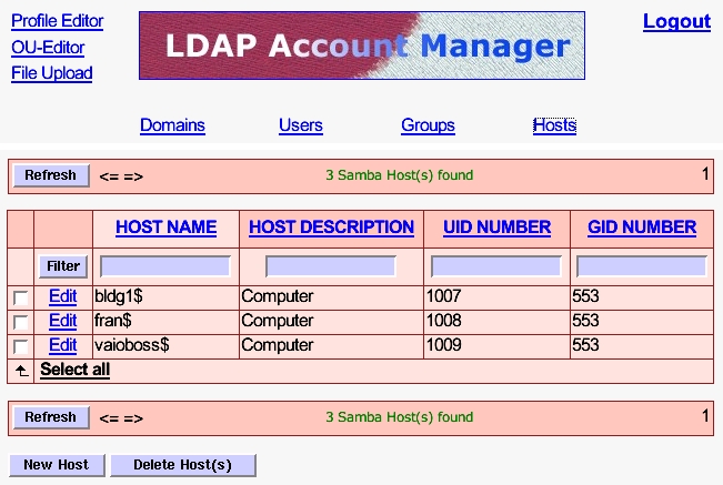 LDAP Account Manager | Linux Journal