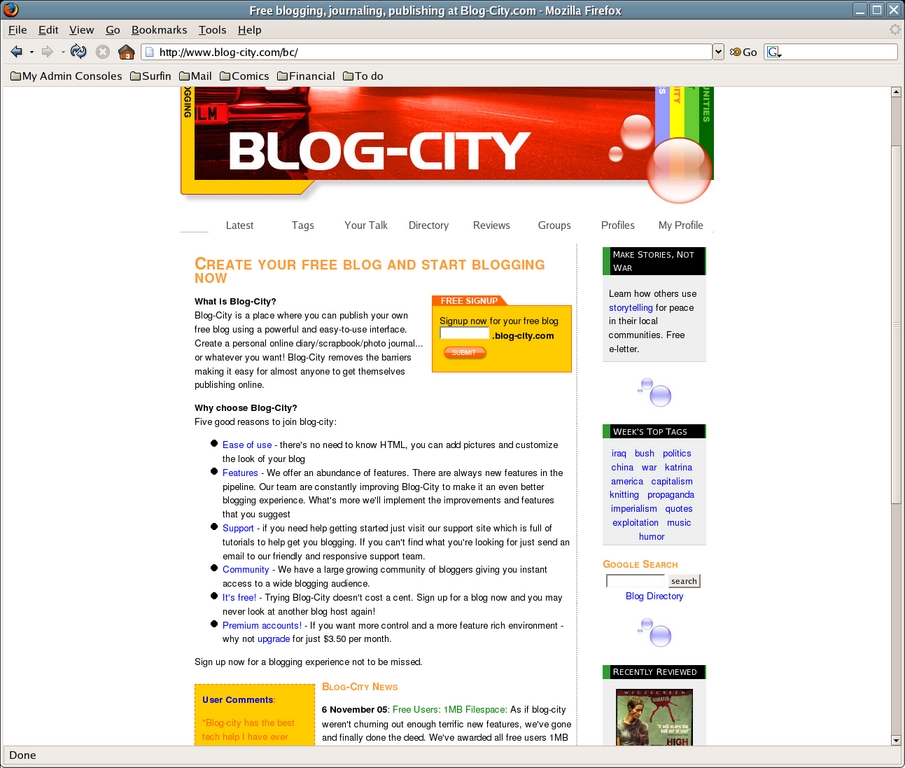 Moving to Blog-City | Linux Journal