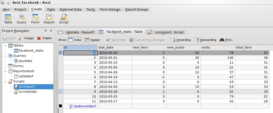 Kexi in Use | Linux Journal
